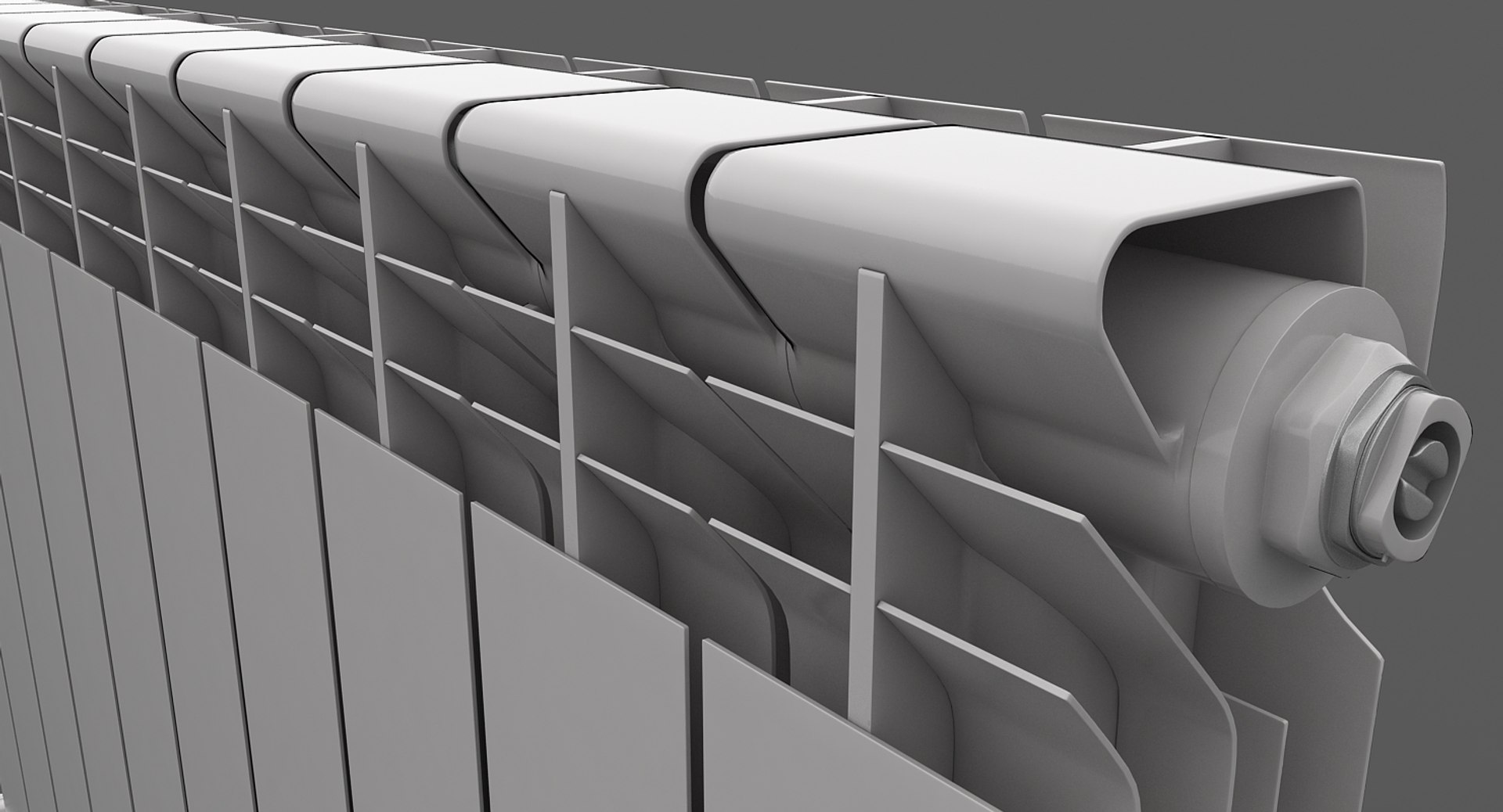 3d Radiator Aluminum