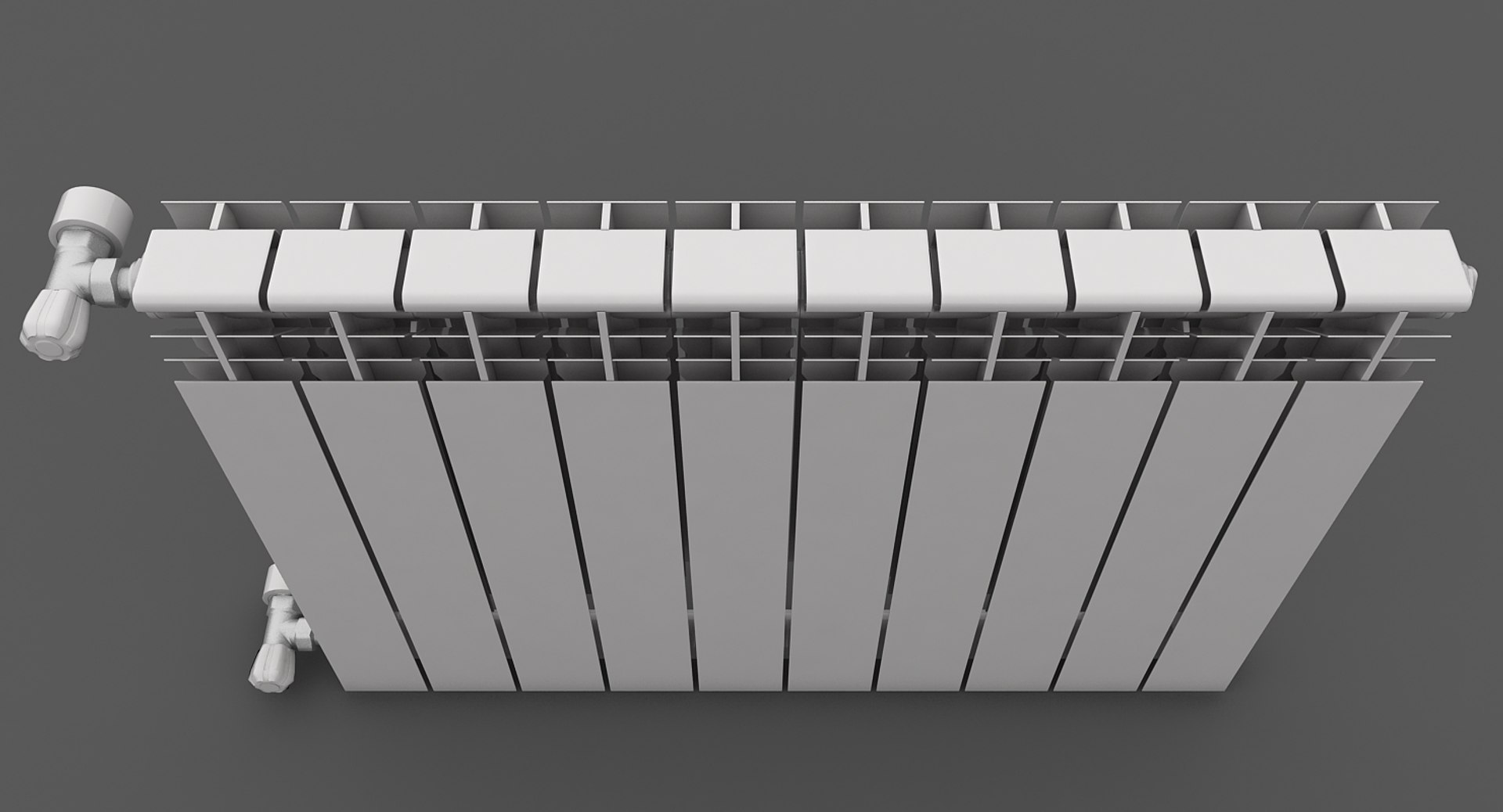 3d Radiator Aluminum