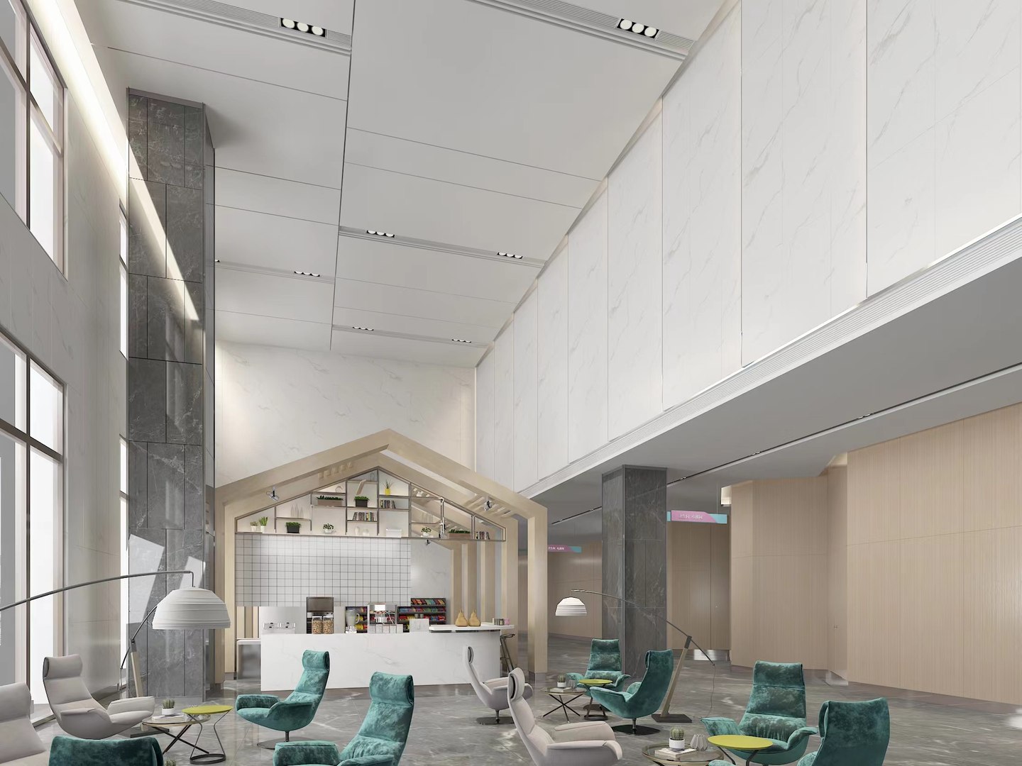 Modern Hospital Interior 3D Model - TurboSquid 2109615