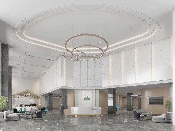 modelo 3d Interior moderno del hospital - TurboSquid 2109615