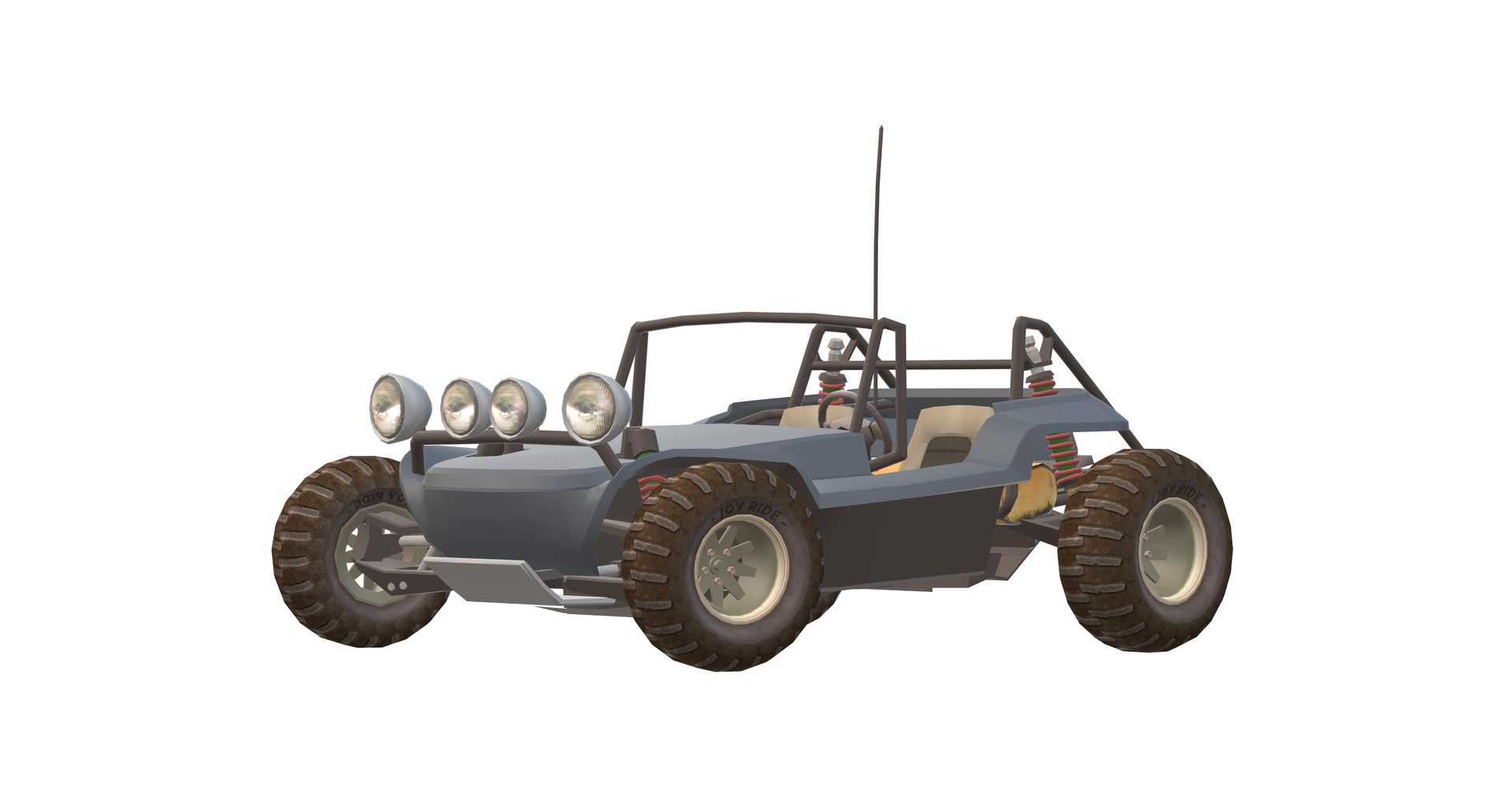 3D Mesa Dune Buggy Car Model - TurboSquid 1489262