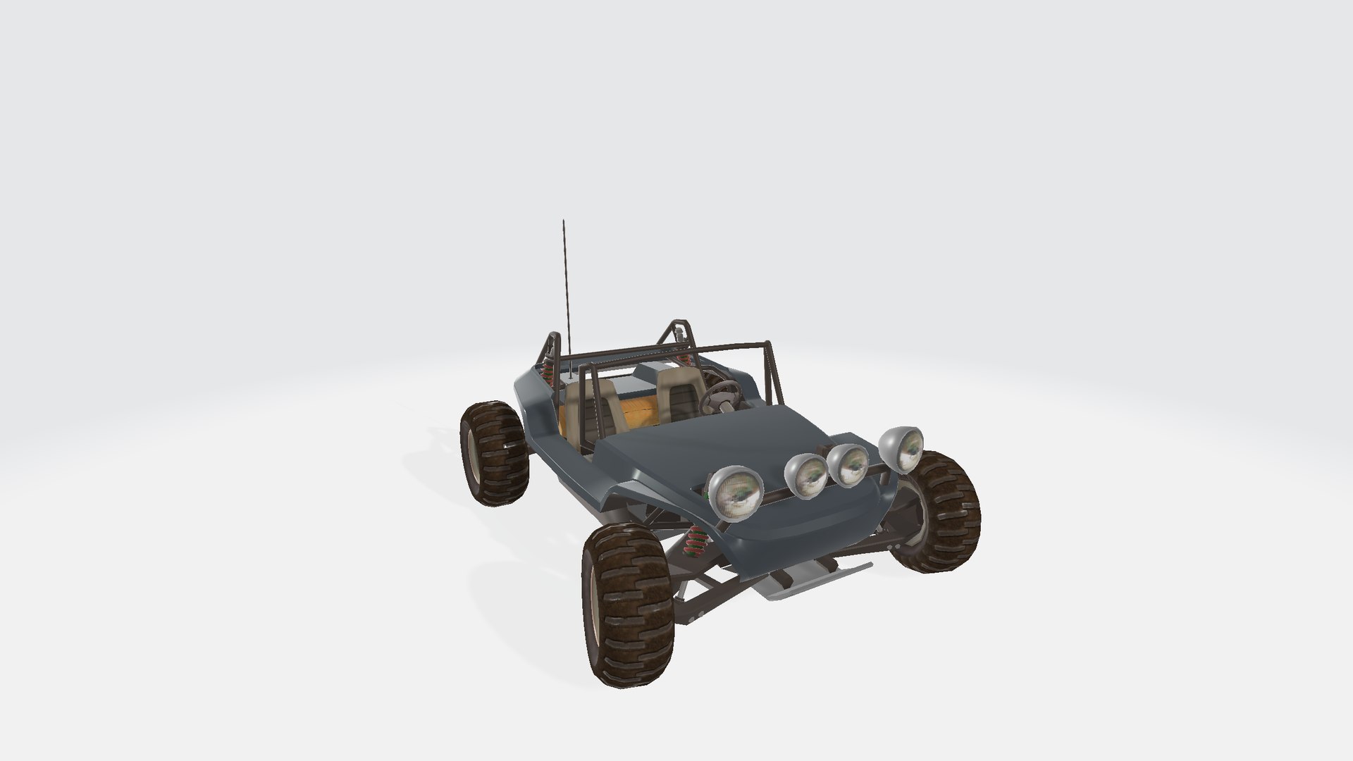 3D Mesa Dune Buggy Car Model - TurboSquid 1489262