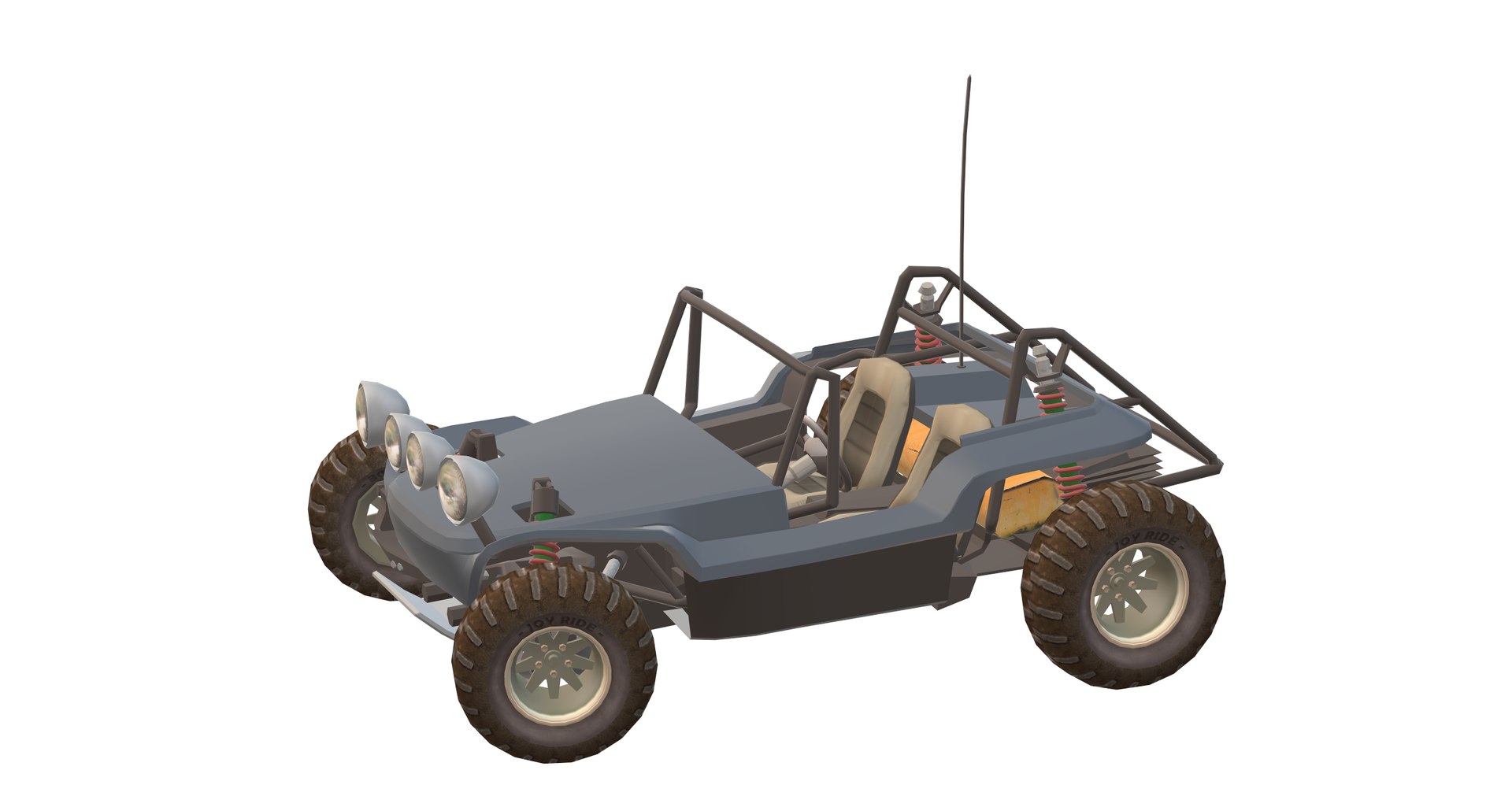 3D Mesa Dune Buggy Car Model - TurboSquid 1489262