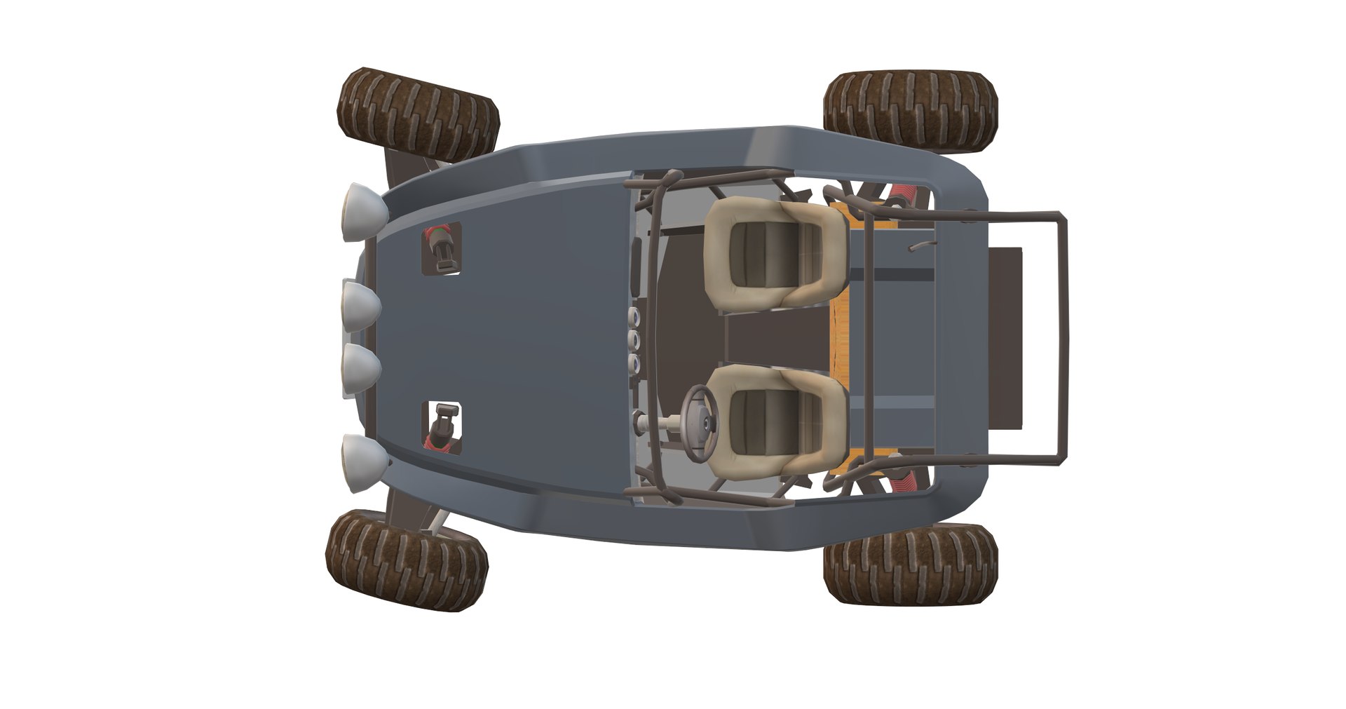 3D Mesa Dune Buggy Car Model - TurboSquid 1489262