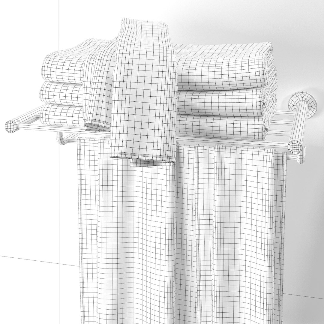 bath bathrobe bat 3d max