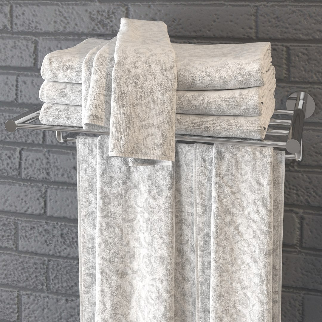 bath bathrobe bat 3d max