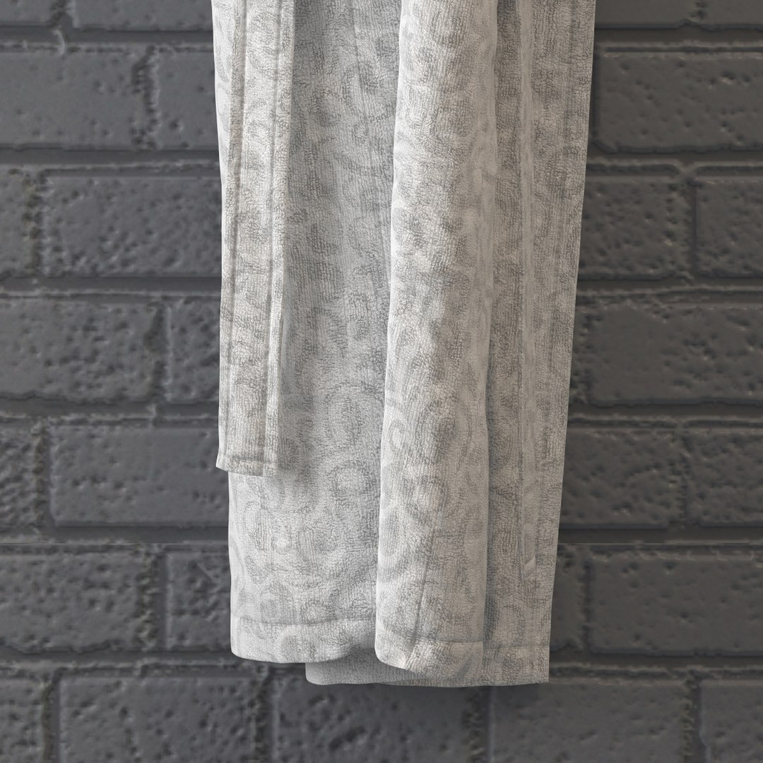 bath bathrobe bat 3d max