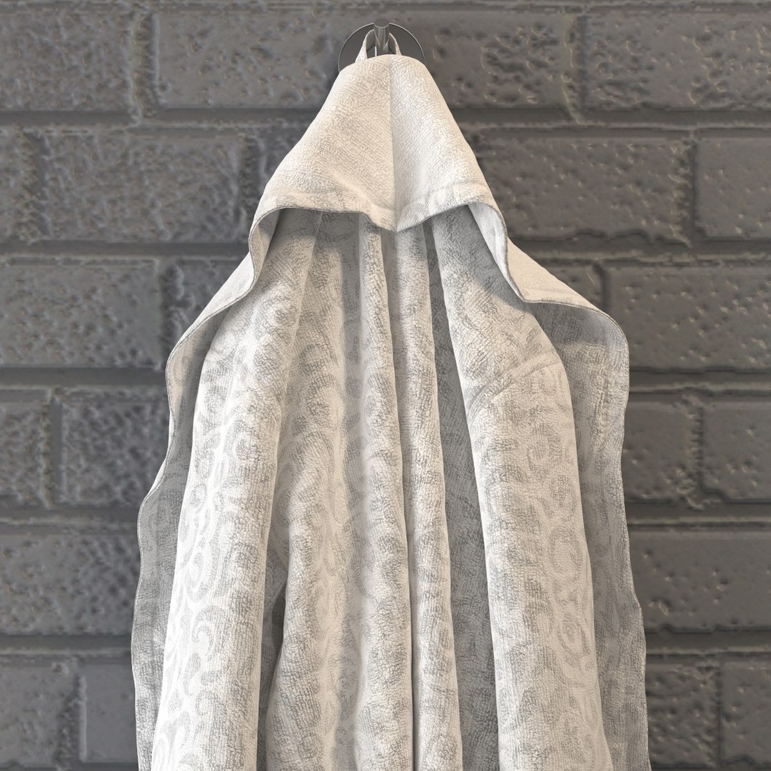 bath bathrobe bat 3d max