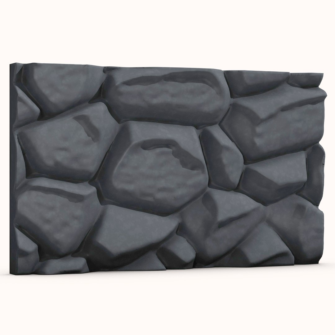 3D Stone Wall 114 - TurboSquid 2380764