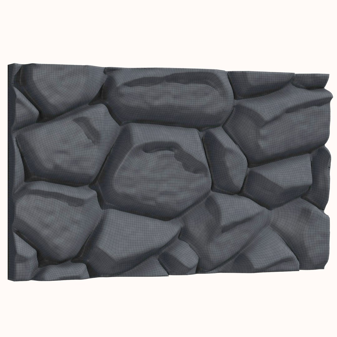 3D Stone Wall 114 - TurboSquid 2380764