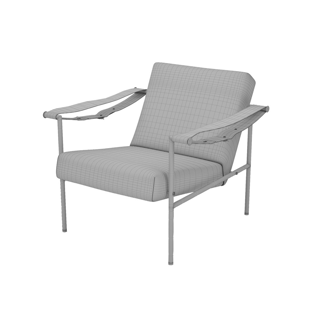 Set Of 2 Easy Chairs By Martin Visser For T Spect 3D model - TurboSquid ...