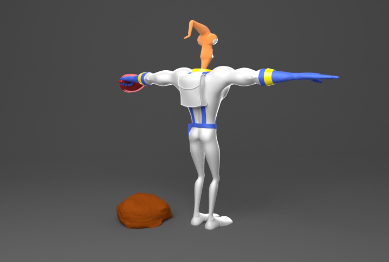 Earthworm Jim 3D Model - TurboSquid 1162995