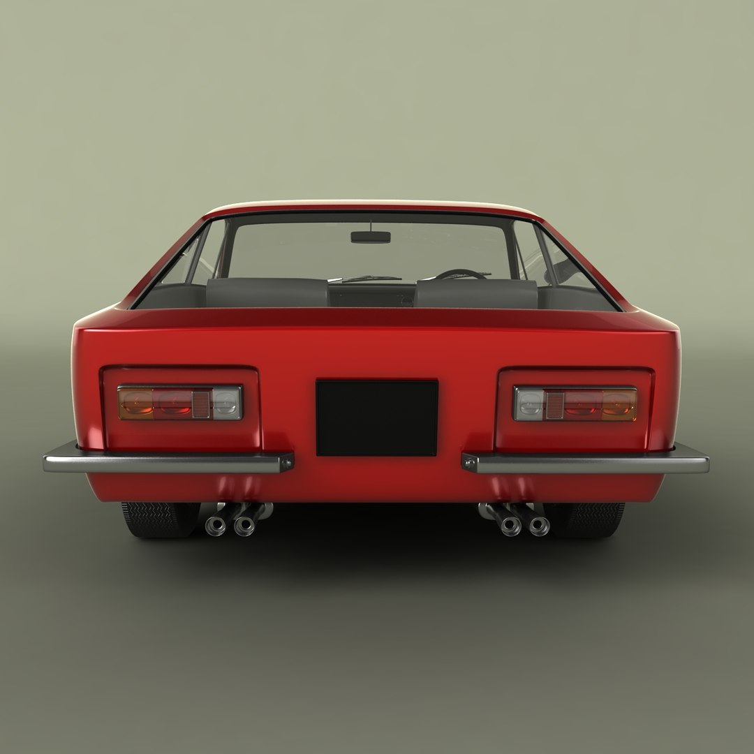 1965 Tvr Trident 3d 3ds