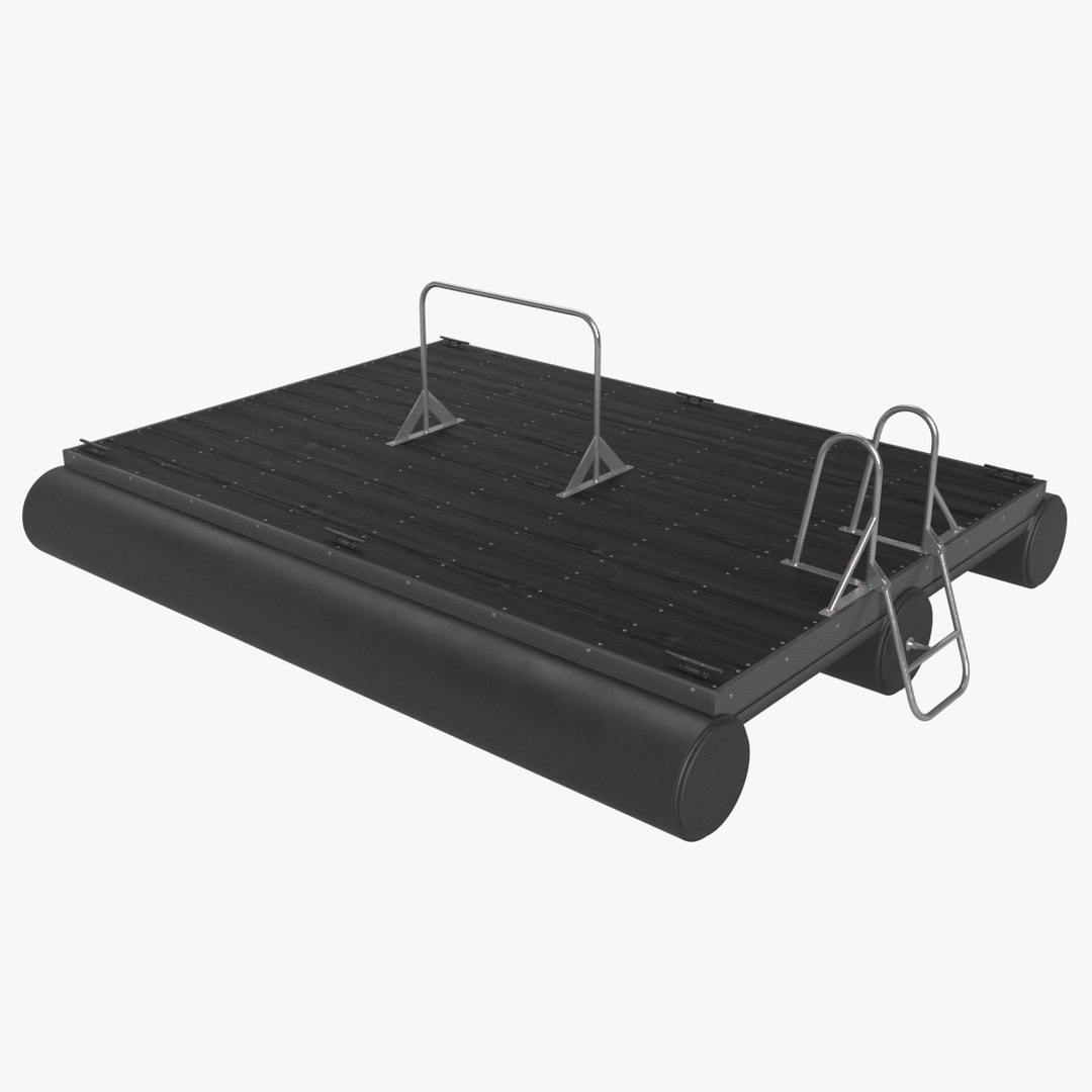 Floating Pontoon Design 3D model - TurboSquid 2067759