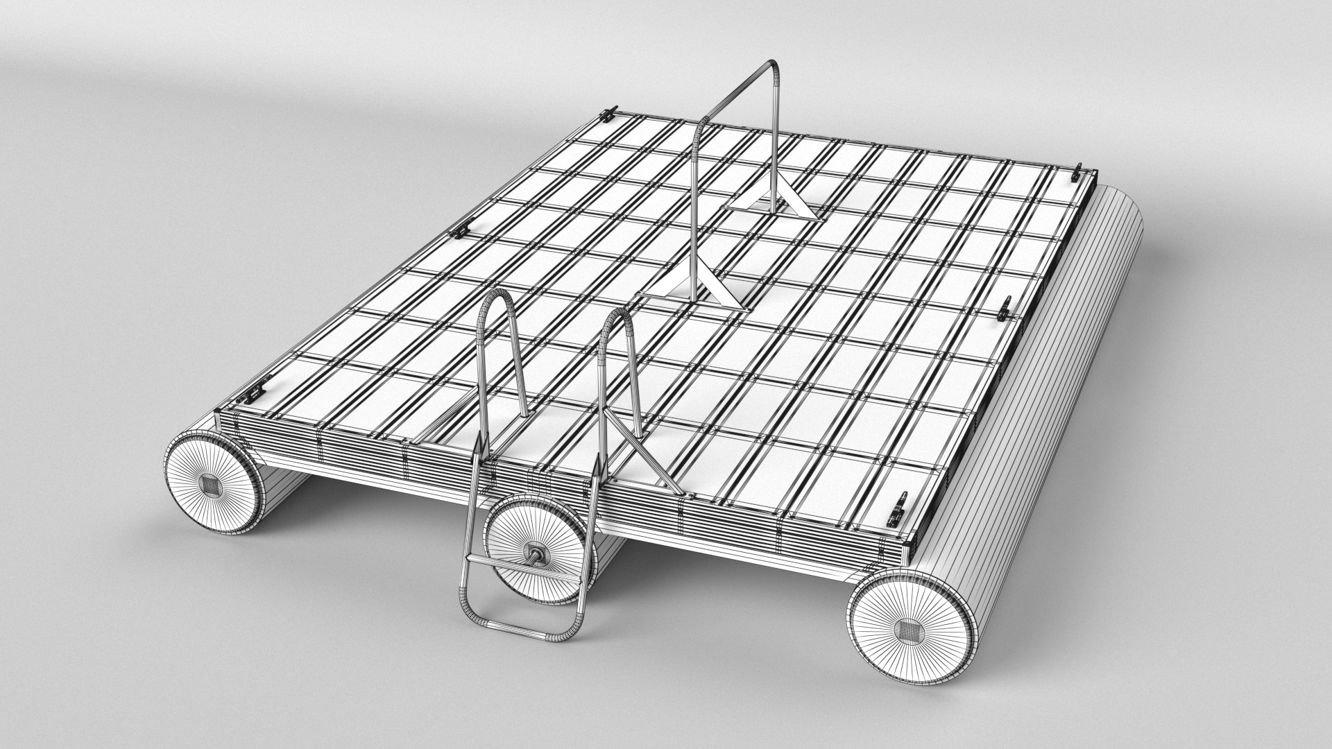 Floating Pontoon Design 3D Model - TurboSquid 2067759