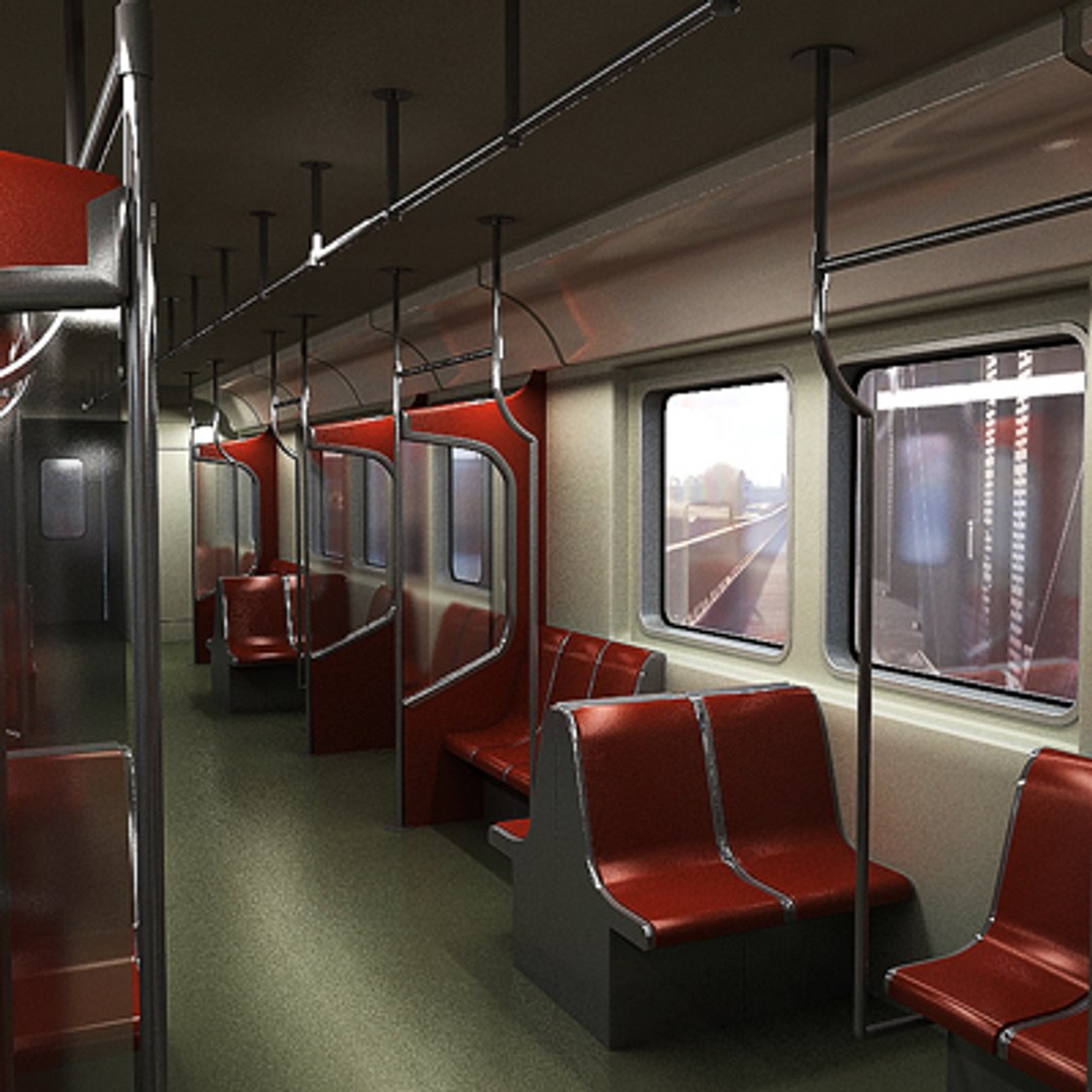 T1 Train 3d Model