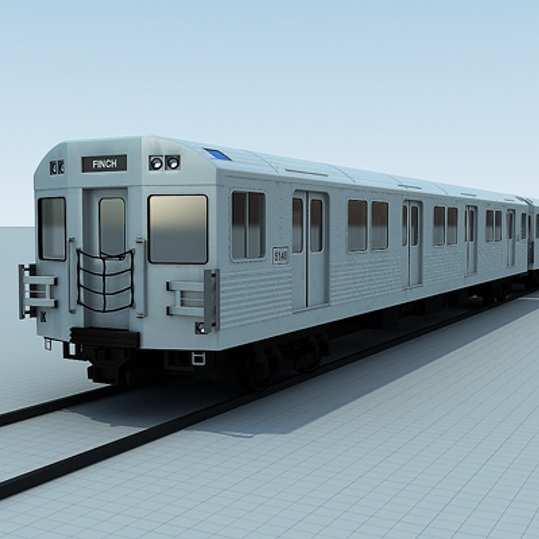 T1 Train 3d Model