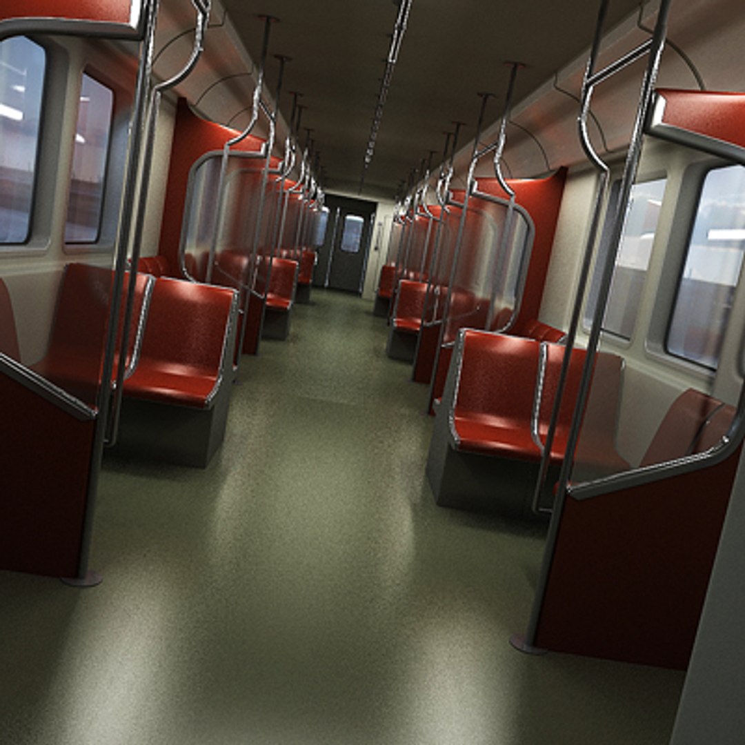 T1 Train 3d Model