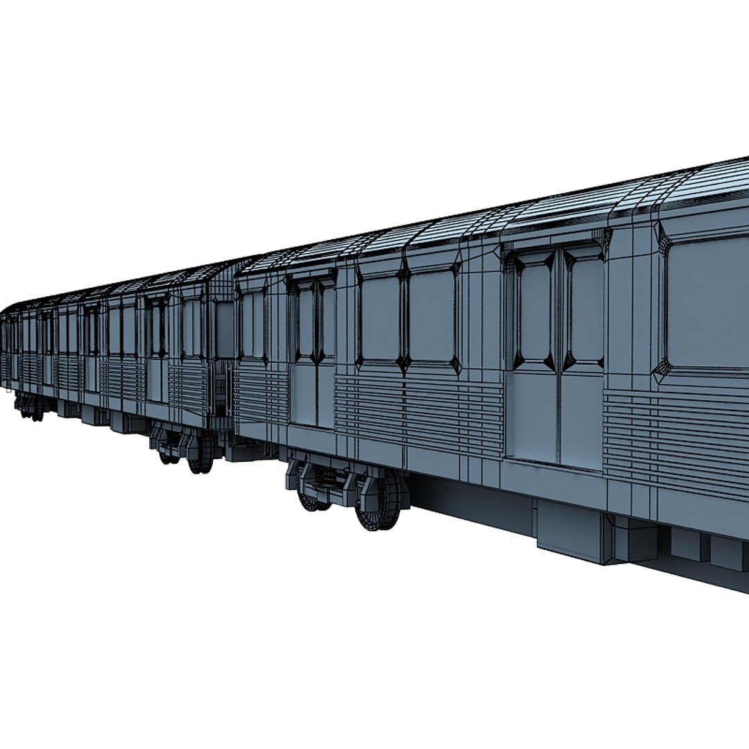 T1 Train 3d Model