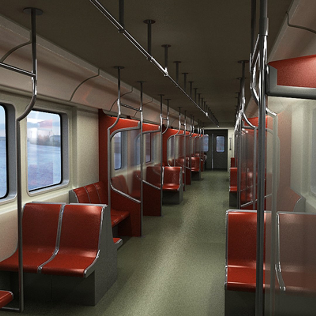 T1 Train 3d Model
