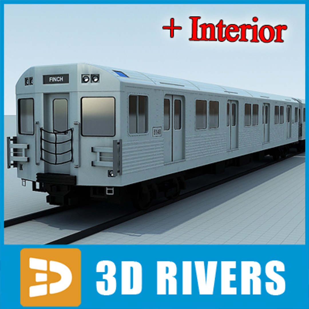 T1 Train 3d Model