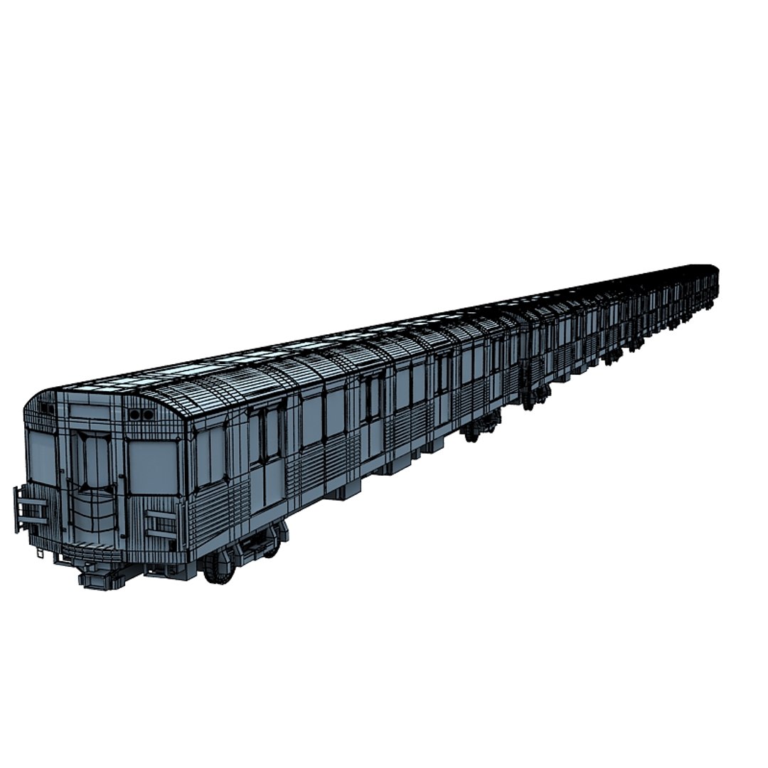 T1 Train 3d Model