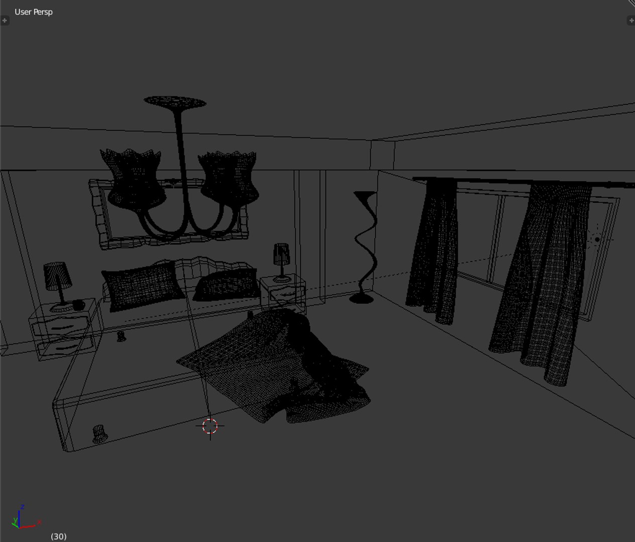 3d Model Simple Room