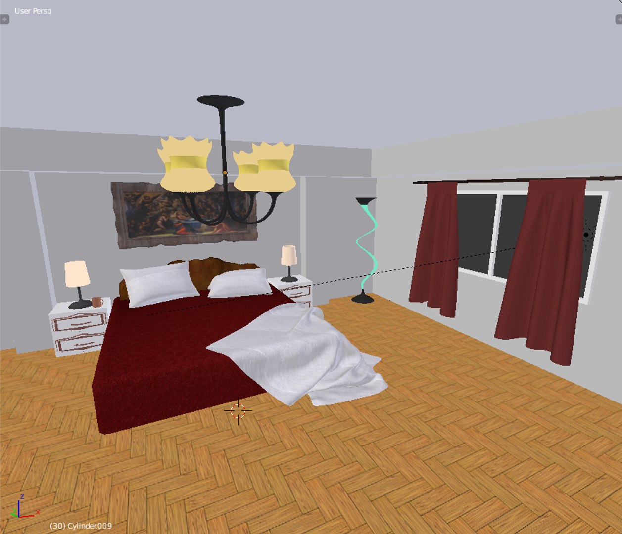 3d Model Simple Room