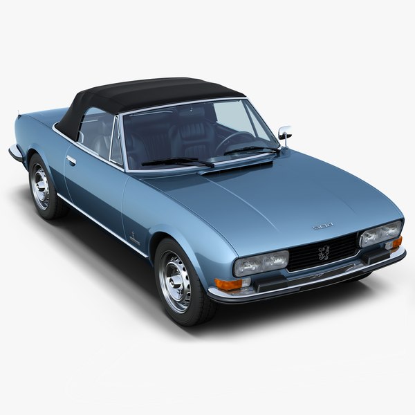 modèle 3D de Peugeot 504 Cabriolet - TurboSquid 1429036
