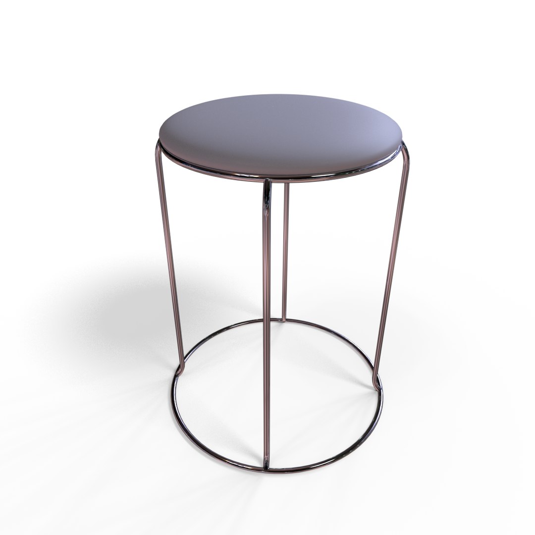 3D Model Simple Stool - TurboSquid 1194159