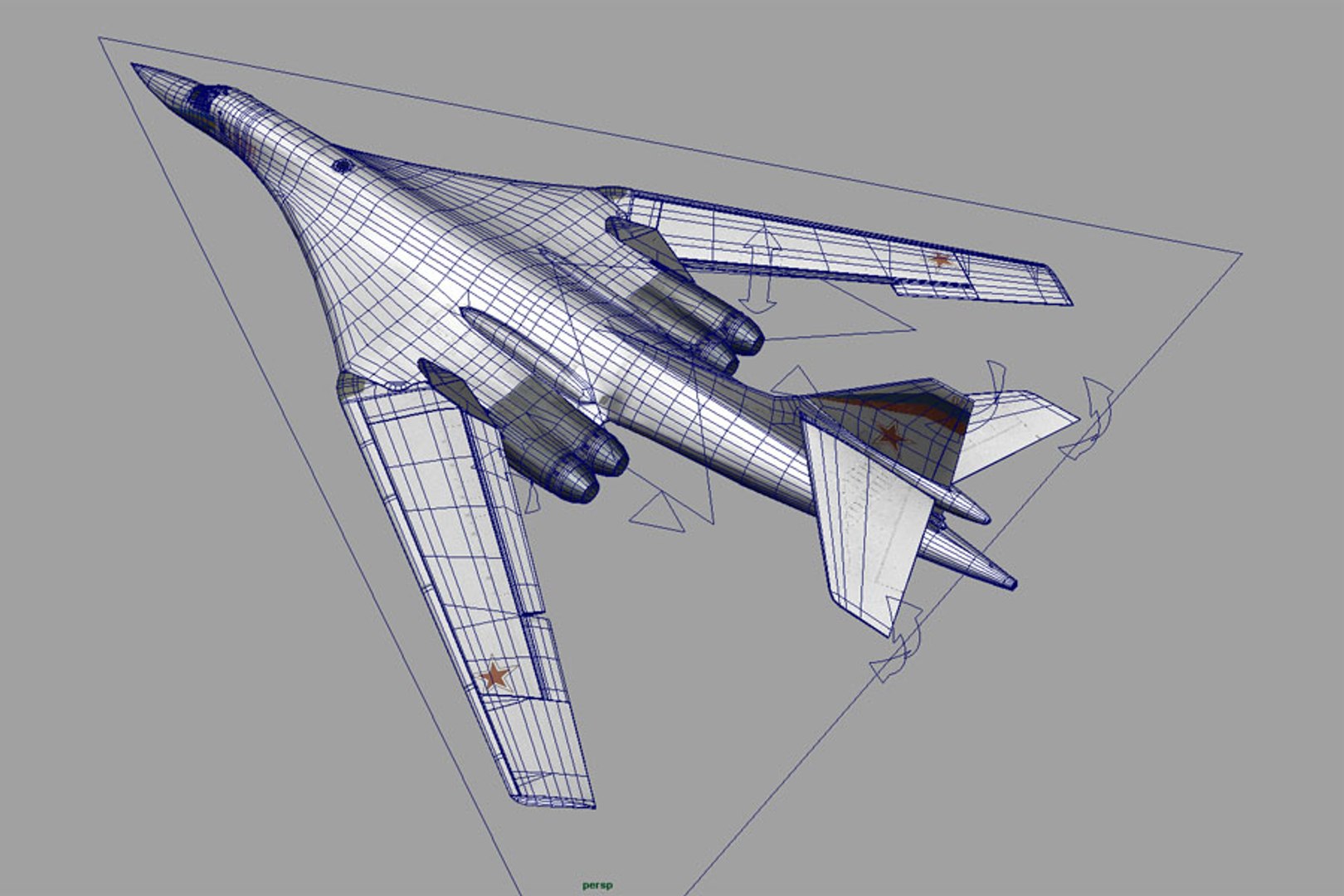 Tu-160 Bomber 3d Ma