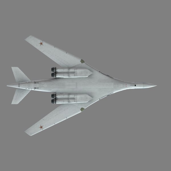 tu-160 bomber 3d ma