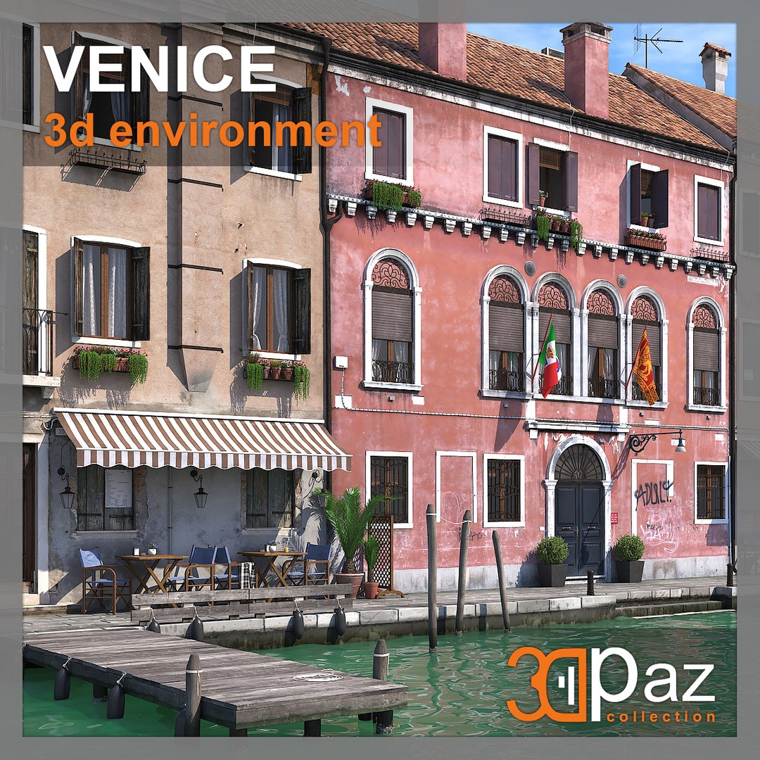 3D Venice Model - TurboSquid 1177739