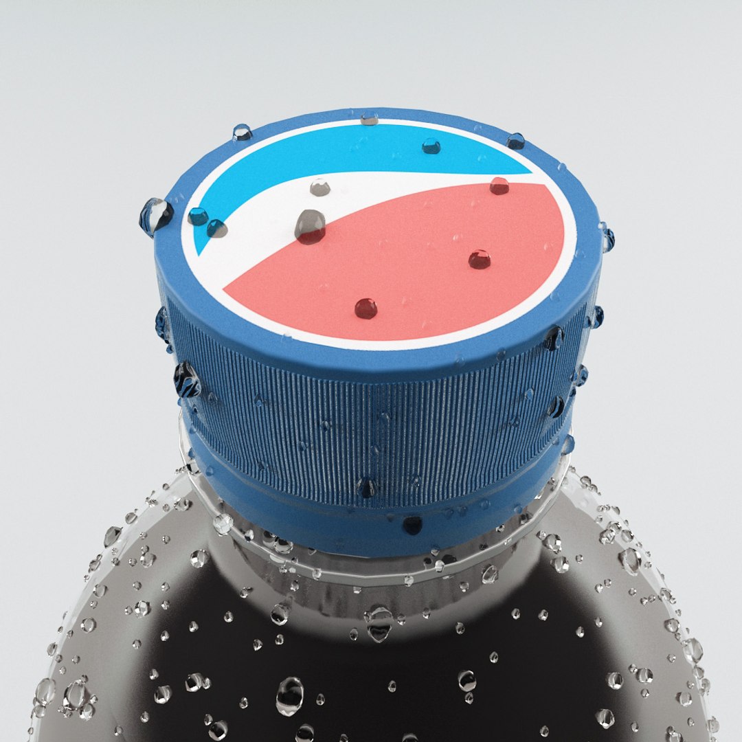 Pepsi 2l 3d Model