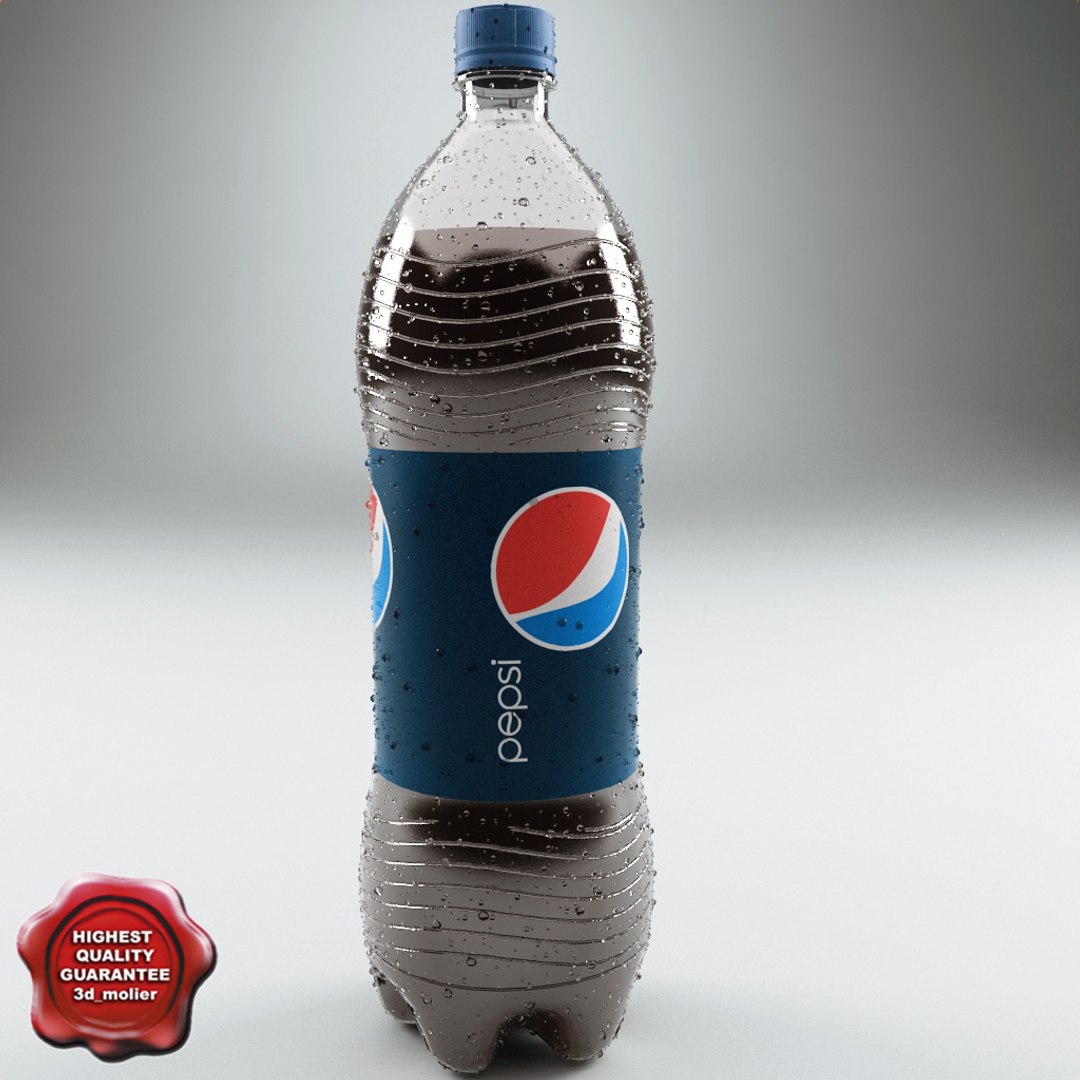 Pepsi 2l 3d Model