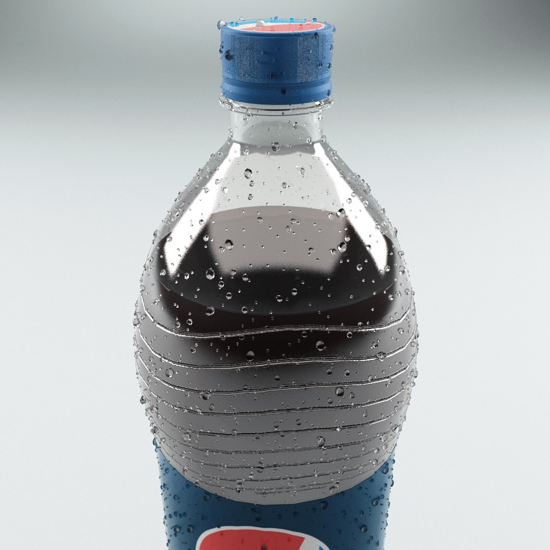 Pepsi 2l 3d Model