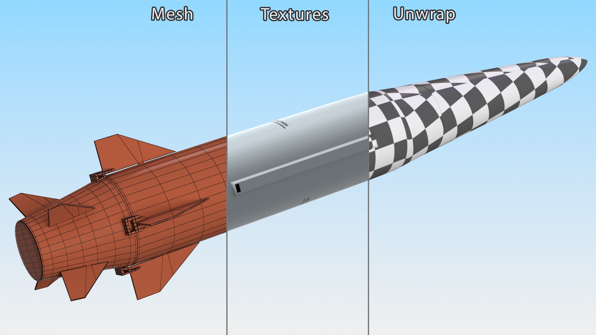 Kinzhal Kh-47M2 Nuclear Capable Hypersonic Missile Model - TurboSquid ...