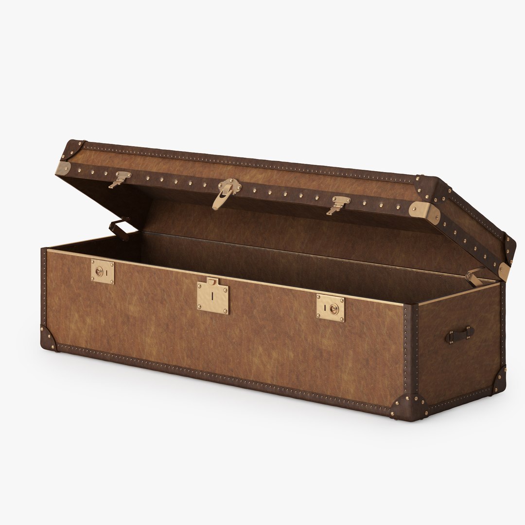 3d Mayfair Steamer Trunk Model