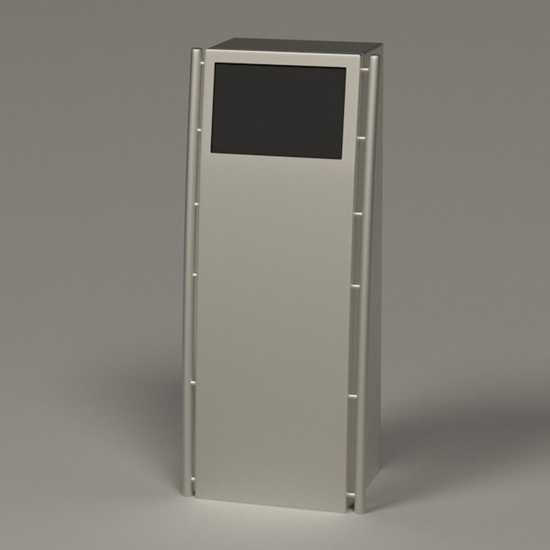 Computer Terminal 3d Model