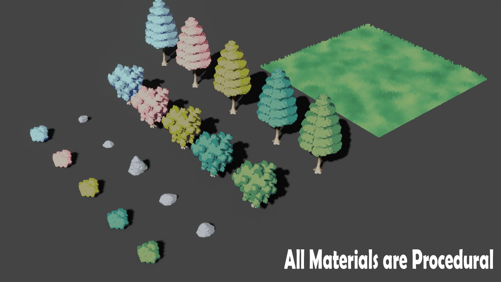 Ghibli Stylized Environment Pack 3D Model - TurboSquid 1802505