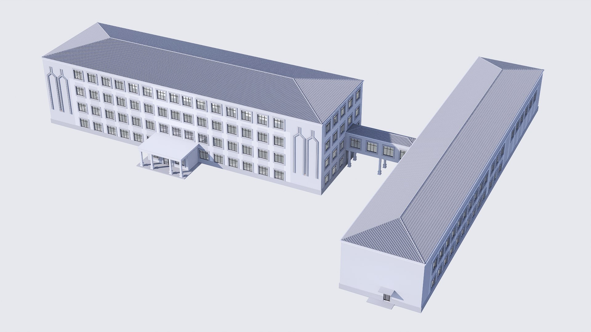 3D School Model - TurboSquid 2271735