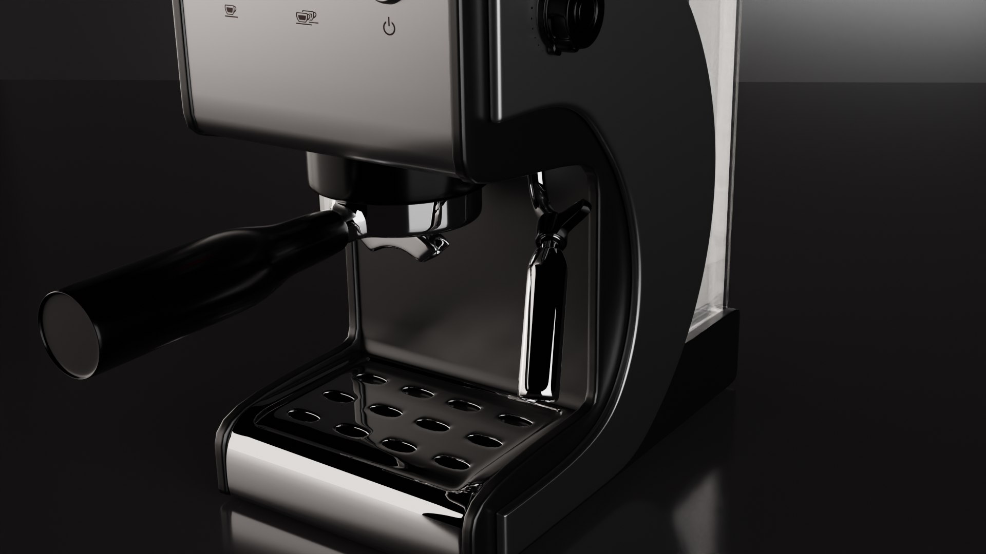 Coffee Machine With Grinder 3D Model - TurboSquid 2185194