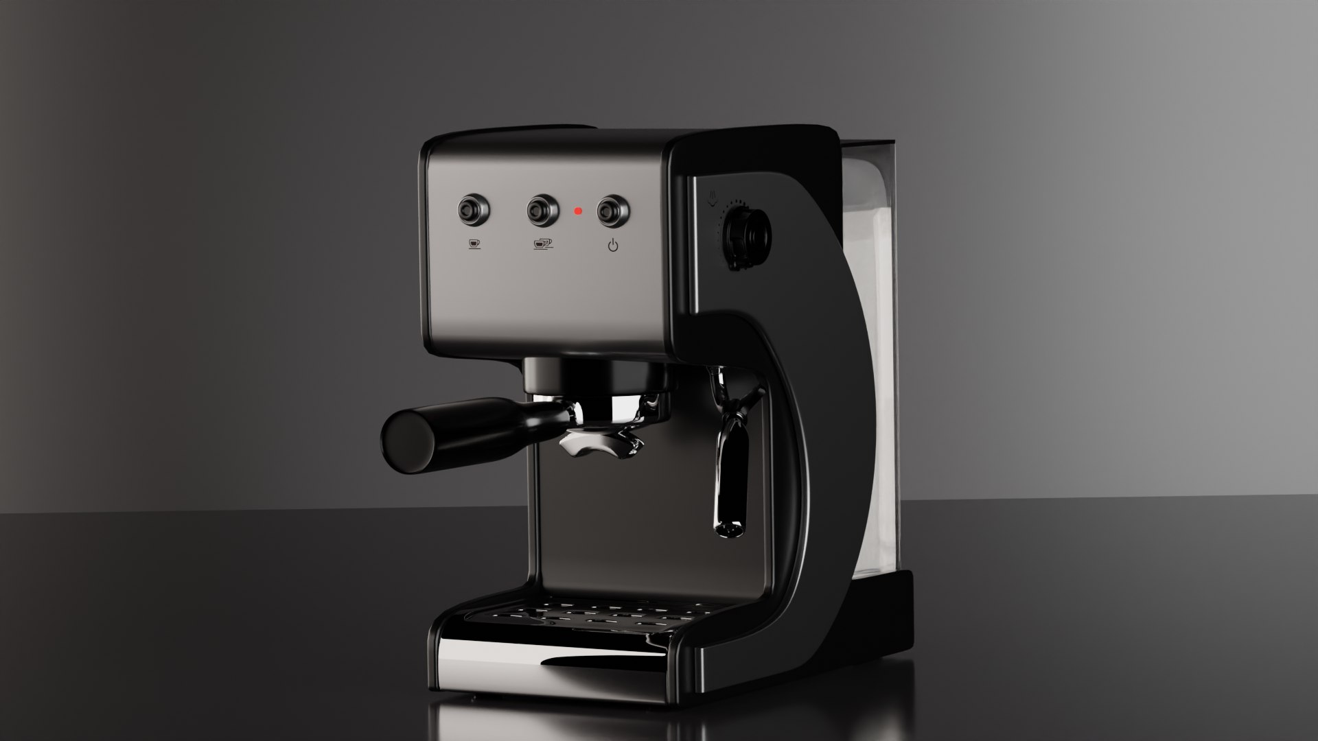 Coffee Machine With Grinder 3D Model - TurboSquid 2185194