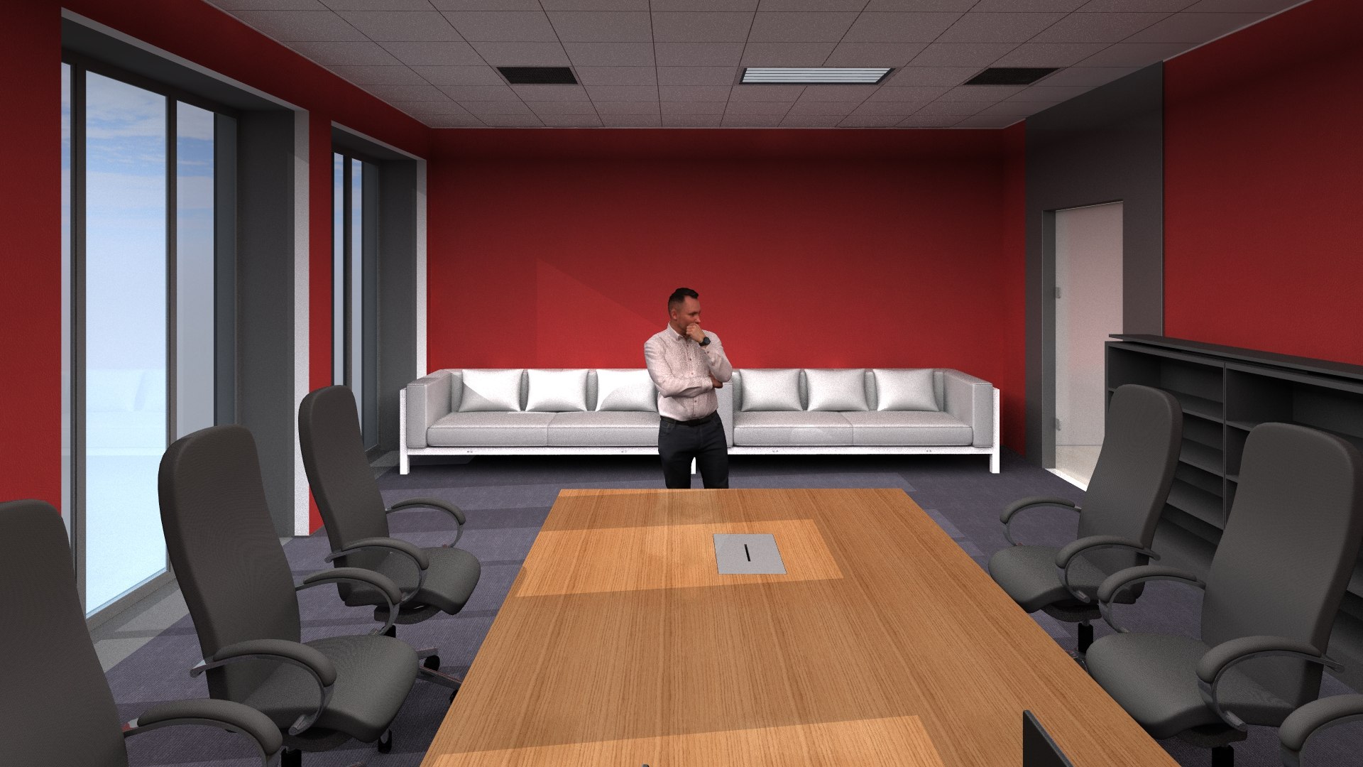 3d-scenes - Office 02 3D Model - TurboSquid 1420306