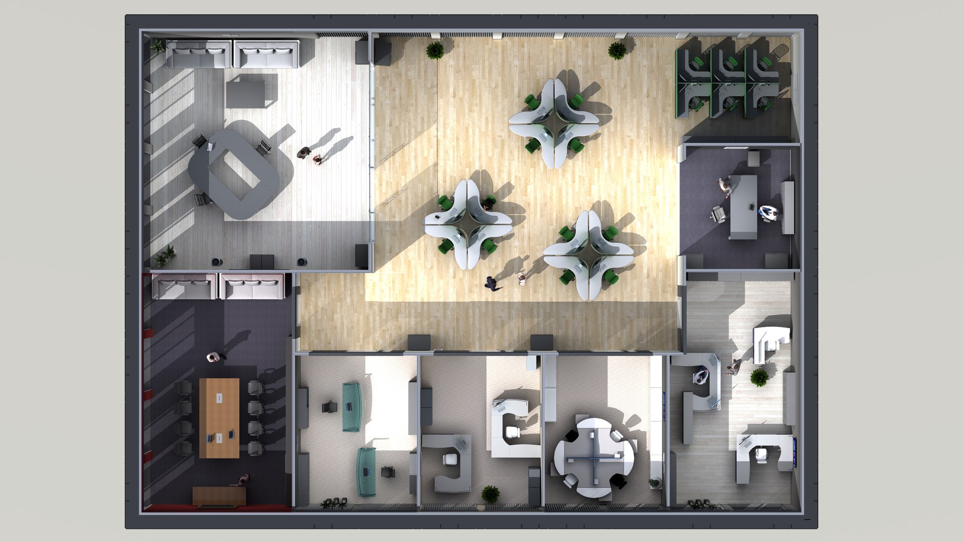 3d-scenes - Office 02 3D Model - TurboSquid 1420306