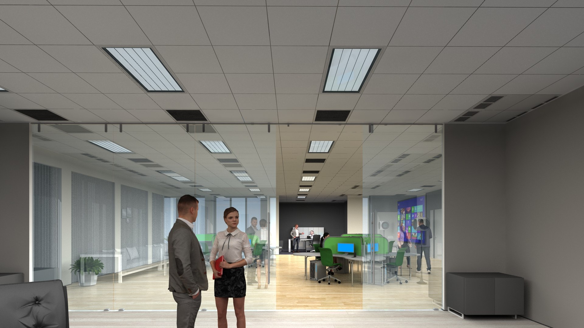 3d-scenes - Office 02 3D Model - TurboSquid 1420306