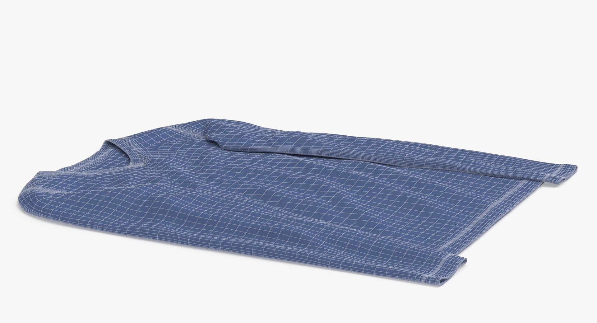 Long Sleeve Flat Male V Neck Pose 02 White Blank And Branded Heather 3D ...