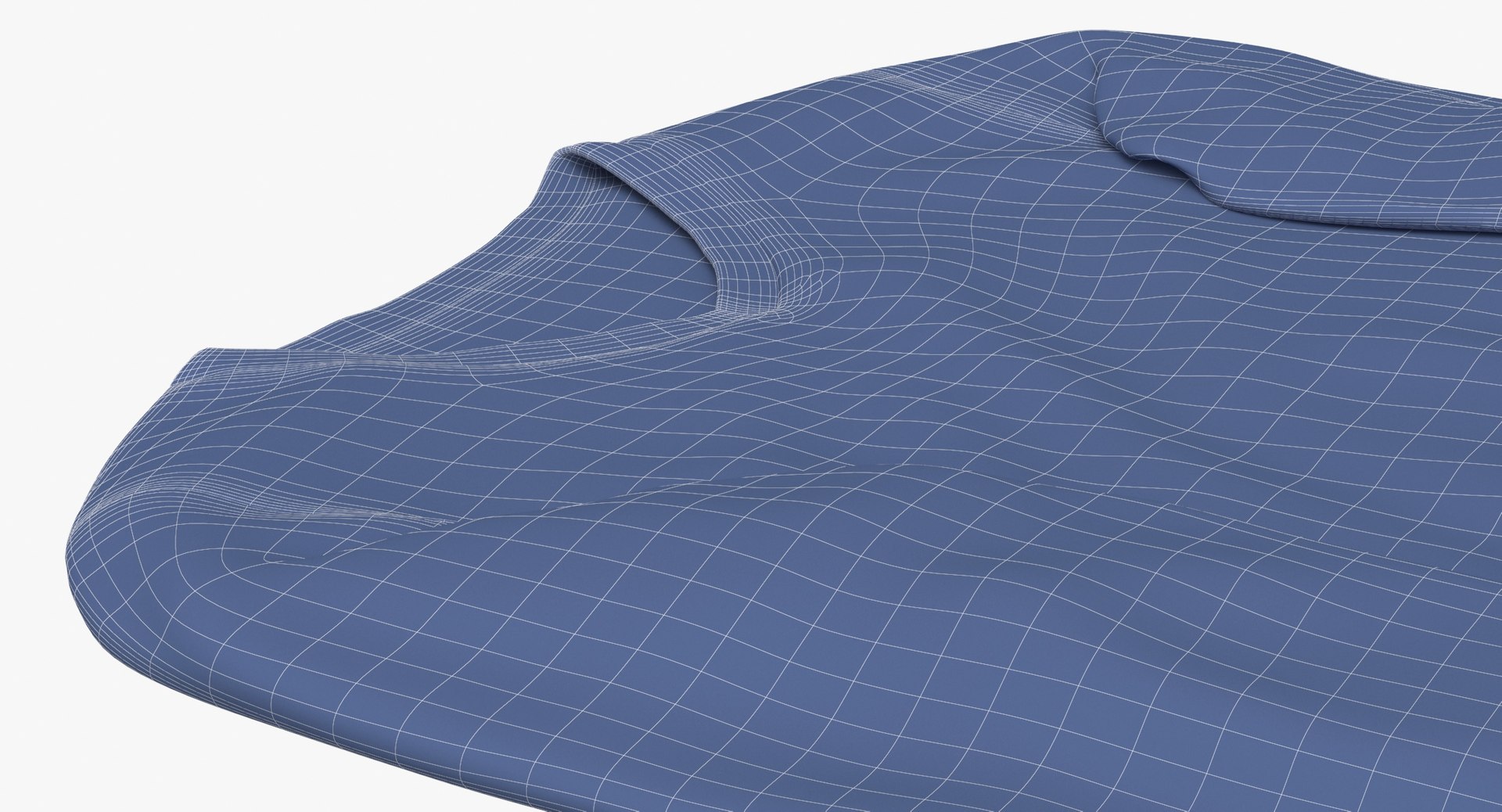 Long Sleeve Flat Male V Neck Pose 02 White Blank And Branded Heather 3D ...