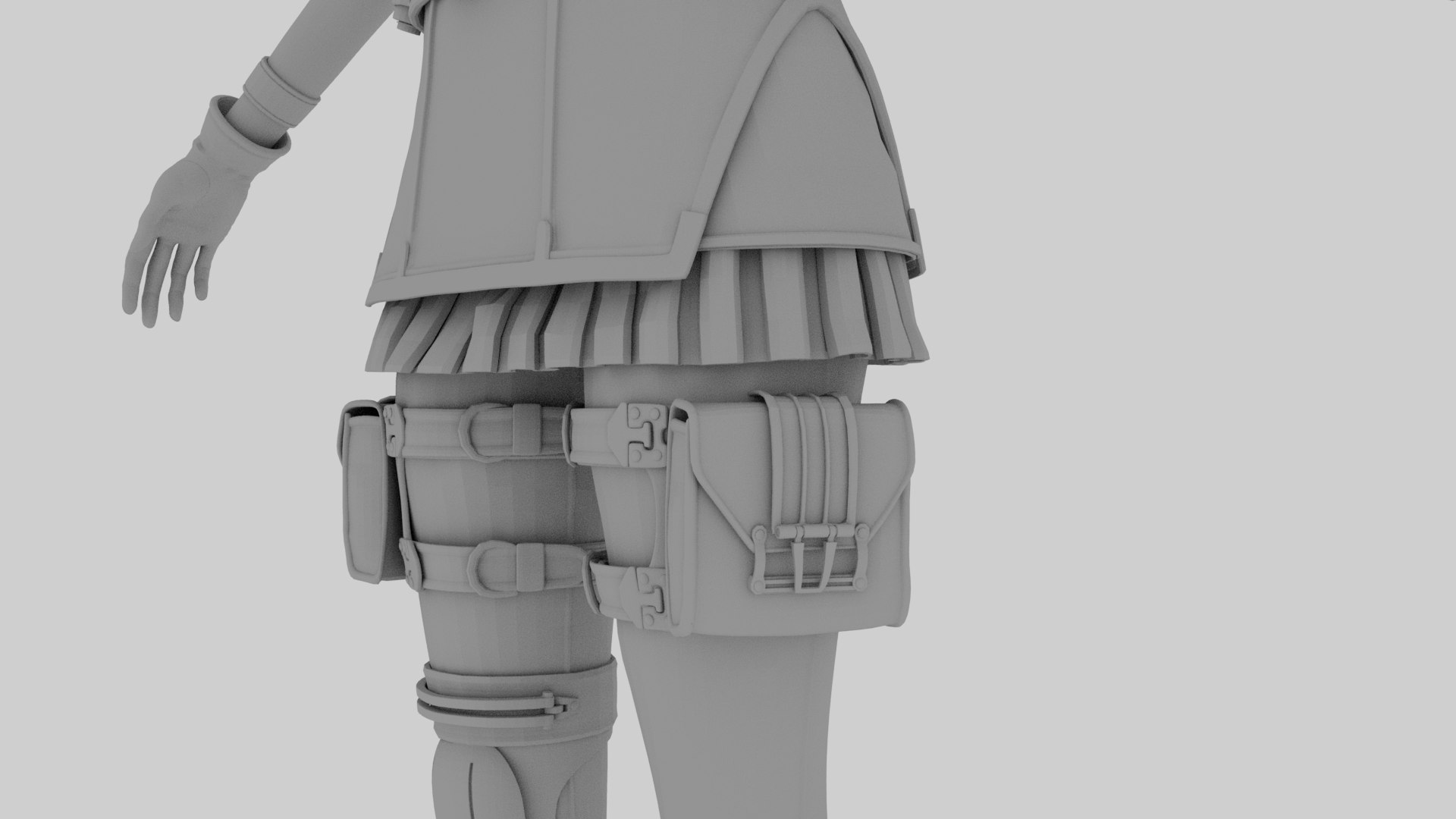 3D Caitlyn - League Of Legends Model - TurboSquid 2118630