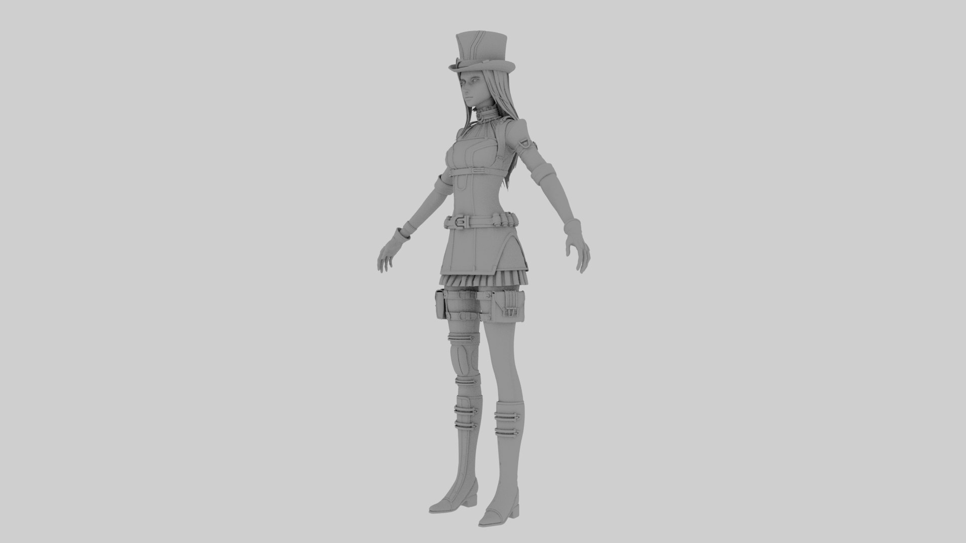 3D Caitlyn - League Of Legends Model - TurboSquid 2118630